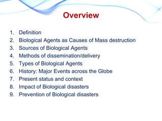 Biological disaster management | PDF