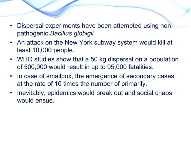 Biological disaster management | PDF