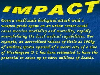 Biological disasters | PPT