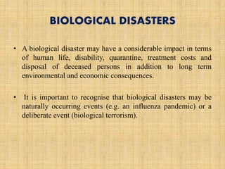 Biological disaster tam 2014-12 | PPTX