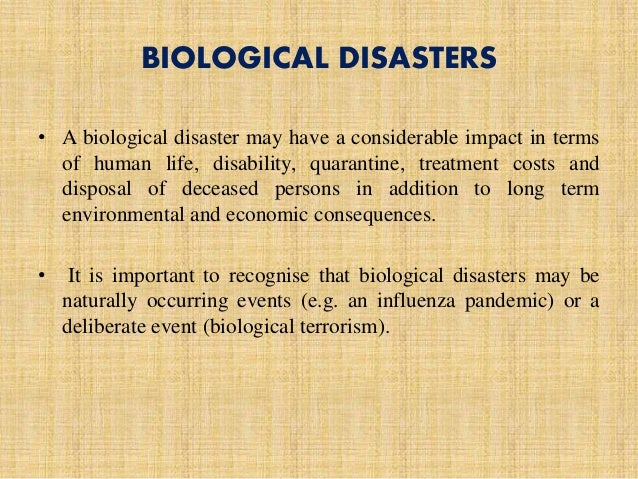 Biological disaster tam 2014-12