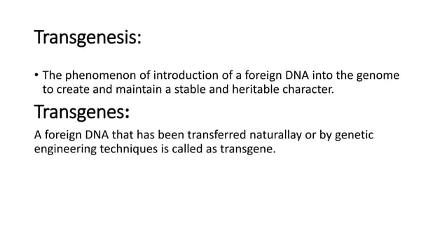Biological dna transfer methods | PPT