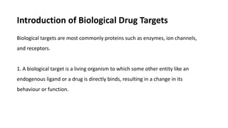Biological Drug Targets.pptx