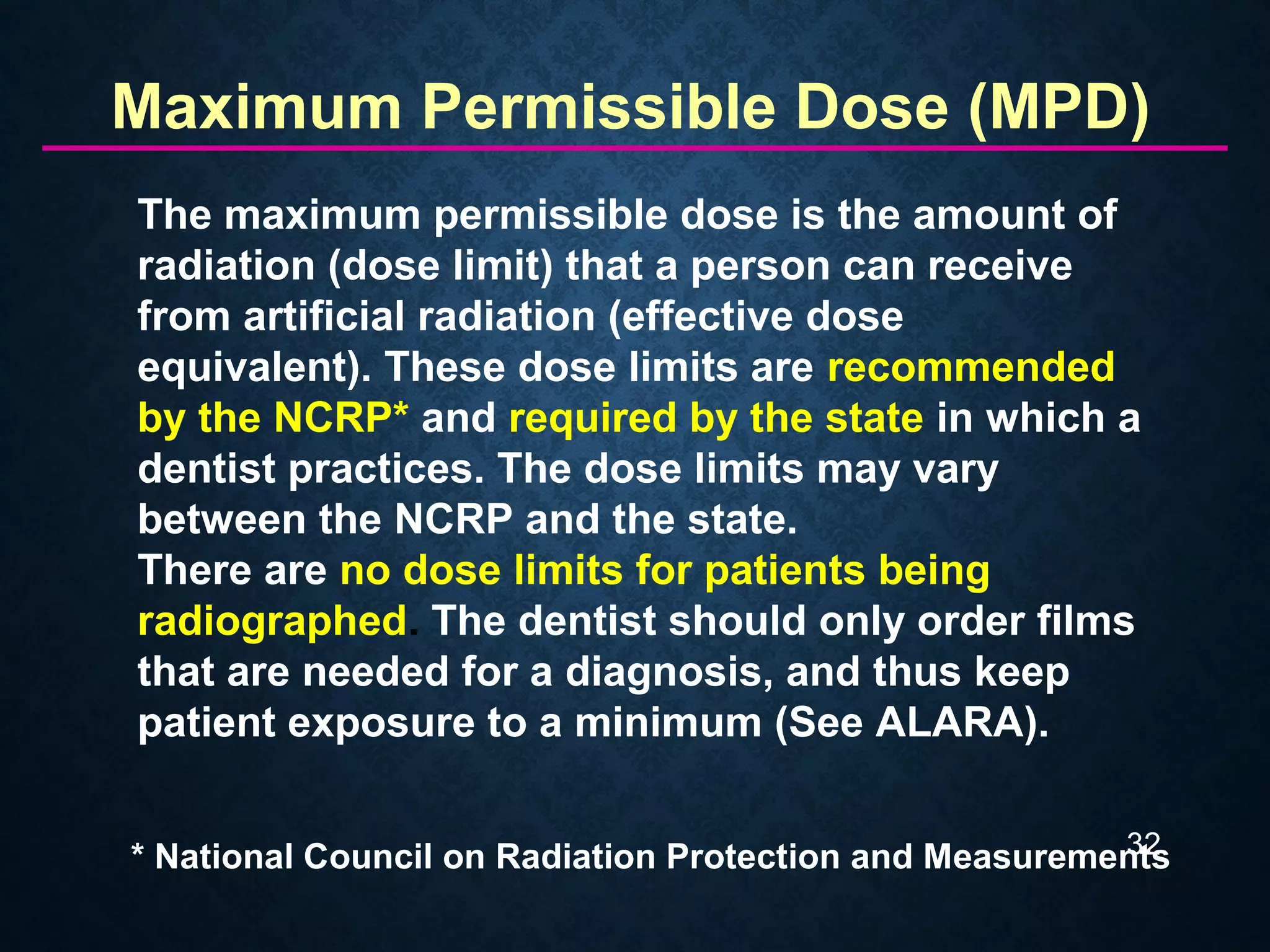 Biological effect of radiation and radiation safety | PPT
