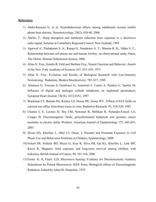 Biological Effects Of Emr | PDF