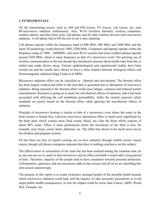Biological Effects Of Emr | PDF