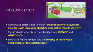 BIOLOGICAL EFFECTS OF IONIZING RADIATION | PPTX