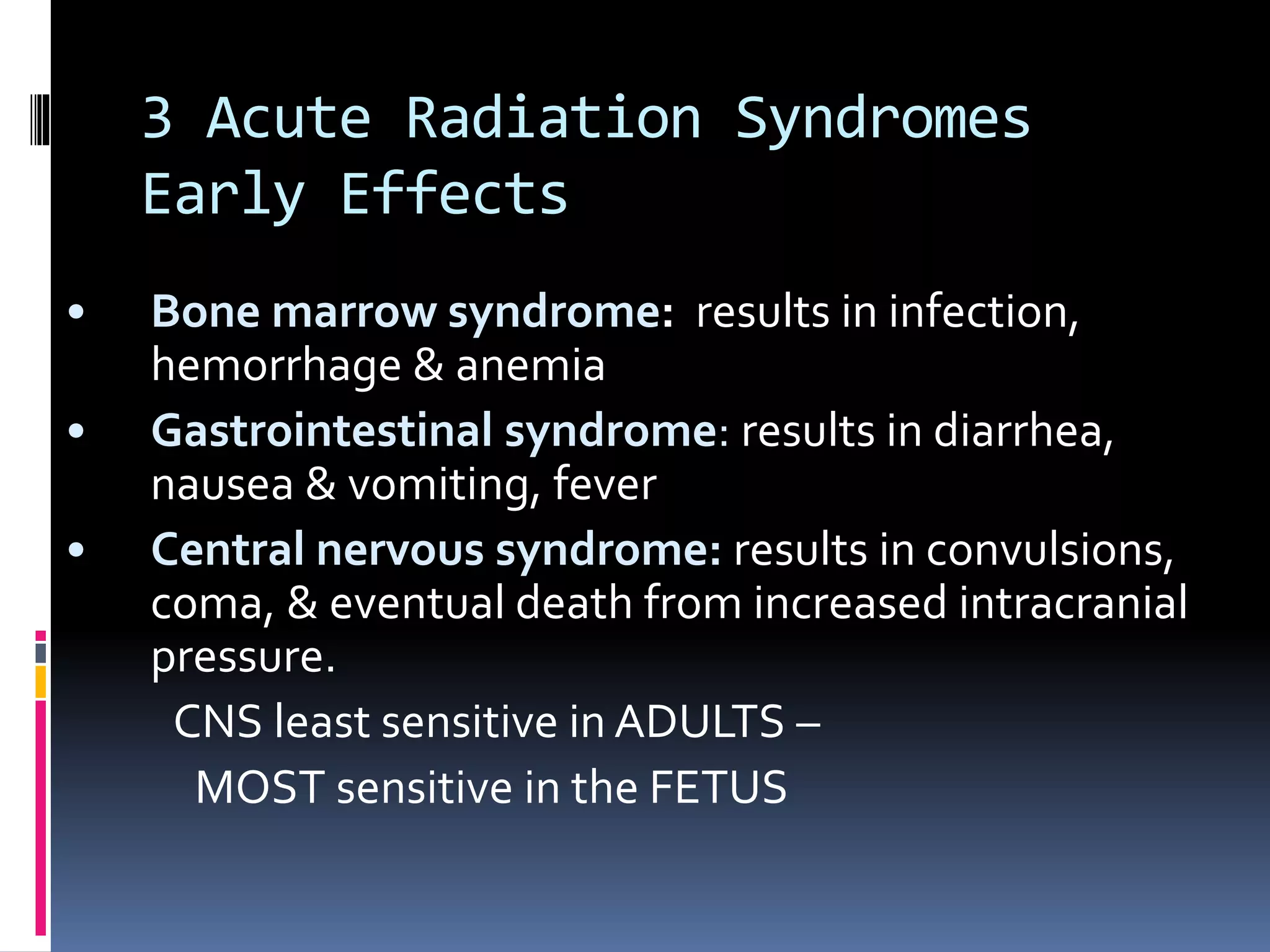 Biological effects of radiation | PPTX
