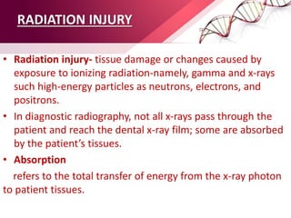 Biological effects of radiation | PPTX