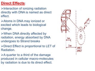 Biological effects of radiation | PPTX
