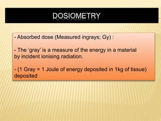 Biological effects of radiation | PPTX