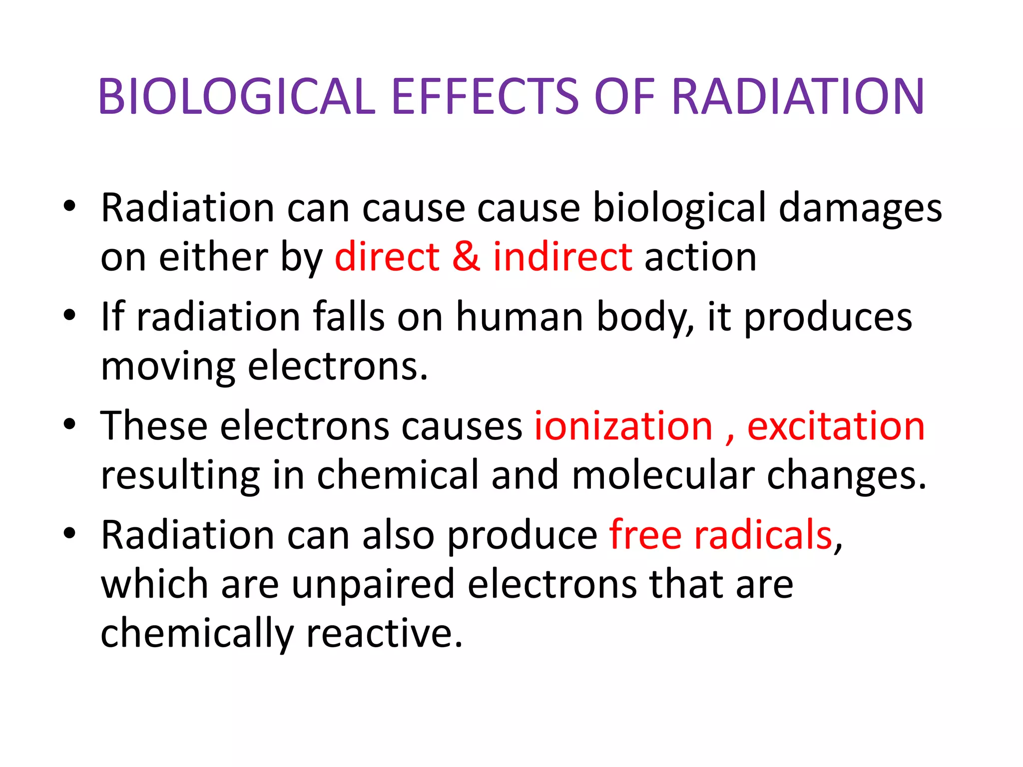 BIOLOGICAL EFFECTS OF RADIATION & RADIATION PROTECTION.pptx