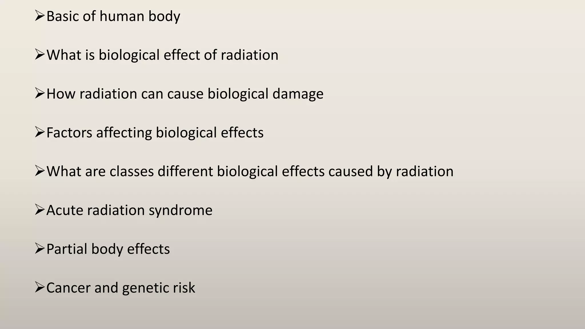 BIOLOGICAL EFFECTS OF RADIATION USHA YADAV.pptx