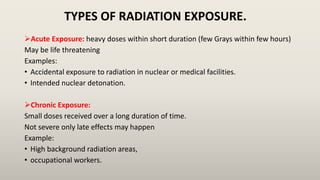 BIOLOGICAL EFFECTS OF RADIATION USHA YADAV.pptx