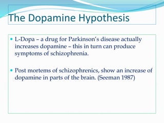 Biological explanations for depression and schizophrenia | PPTX