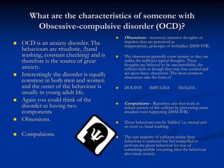 OCD Biological explanations A2 | PPTX