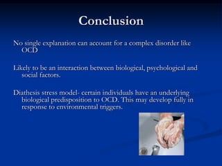 OCD Biological explanations A2 | PPTX