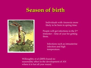 Biological: Neural explanations of anorexia A2 | PPT
