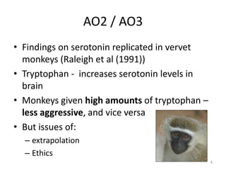Biological expl of aggression | PPTX