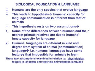 Biological foundaton | PPT