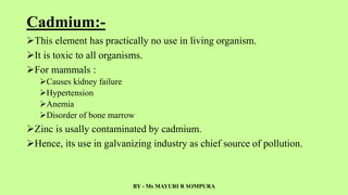 Biological functions and toxicity of elements converted | PDF