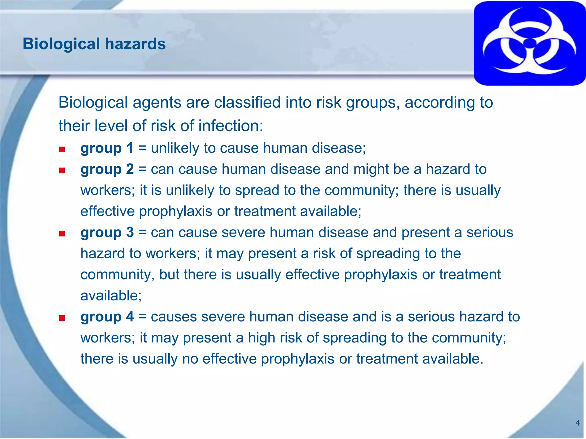 Biological hazard | PPTX