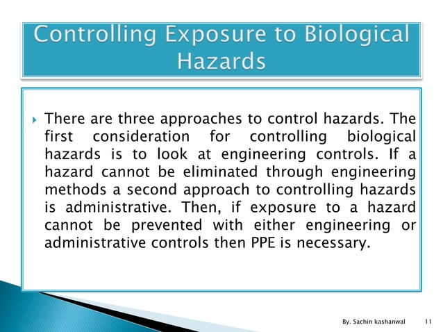 BIOLOGICAL_HAZARDOUS.pptx | Infectious Diseases | Diseases and Conditions