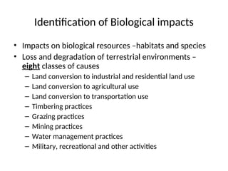 Methodology for Biological Impact Assessment.ppt