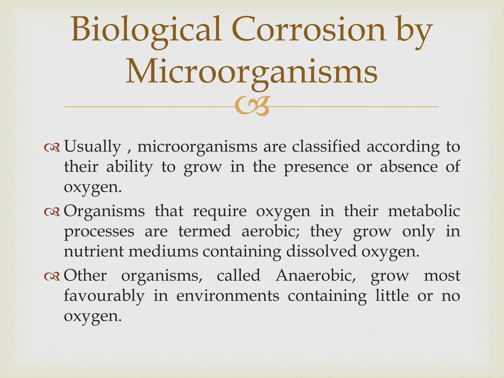 BIOLOGICAL_INDUCED_CORROSION.pptx | Chemistry | Science