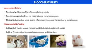 Biological interactions with materials - Nanobiotechnology | PPTX