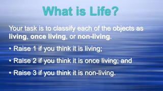 Biological levels of organization for Grade 7 | PPTX