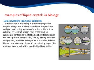 Biological liquid crystals | PPTX