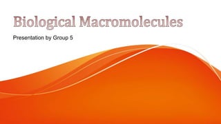 Physical Science: Biological Macromolecules.pptx