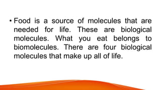 Physical Science: Biological Macromolecules.pptx
