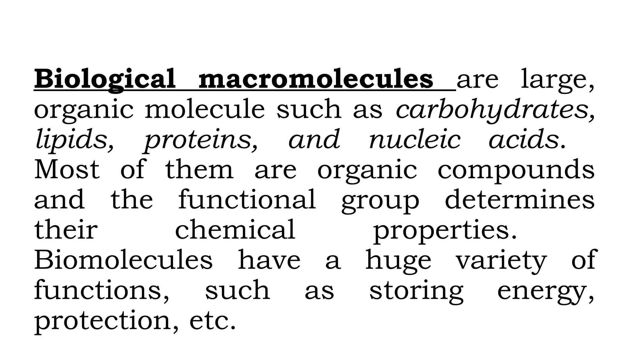 BIOLOGICAL MACROMOLECULES topic in physical science 12.pptx