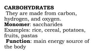 BIOLOGICAL MACROMOLECULES topic in physical science 12.pptx