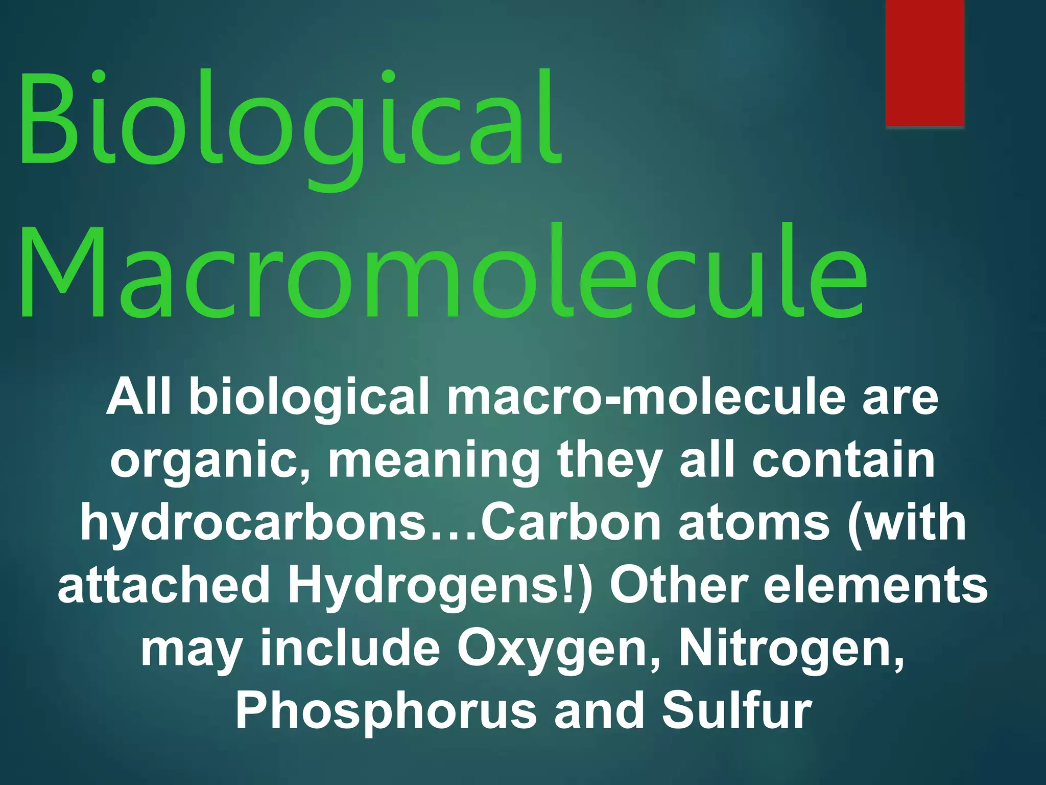 Biological Macromolecules 2015.ppt