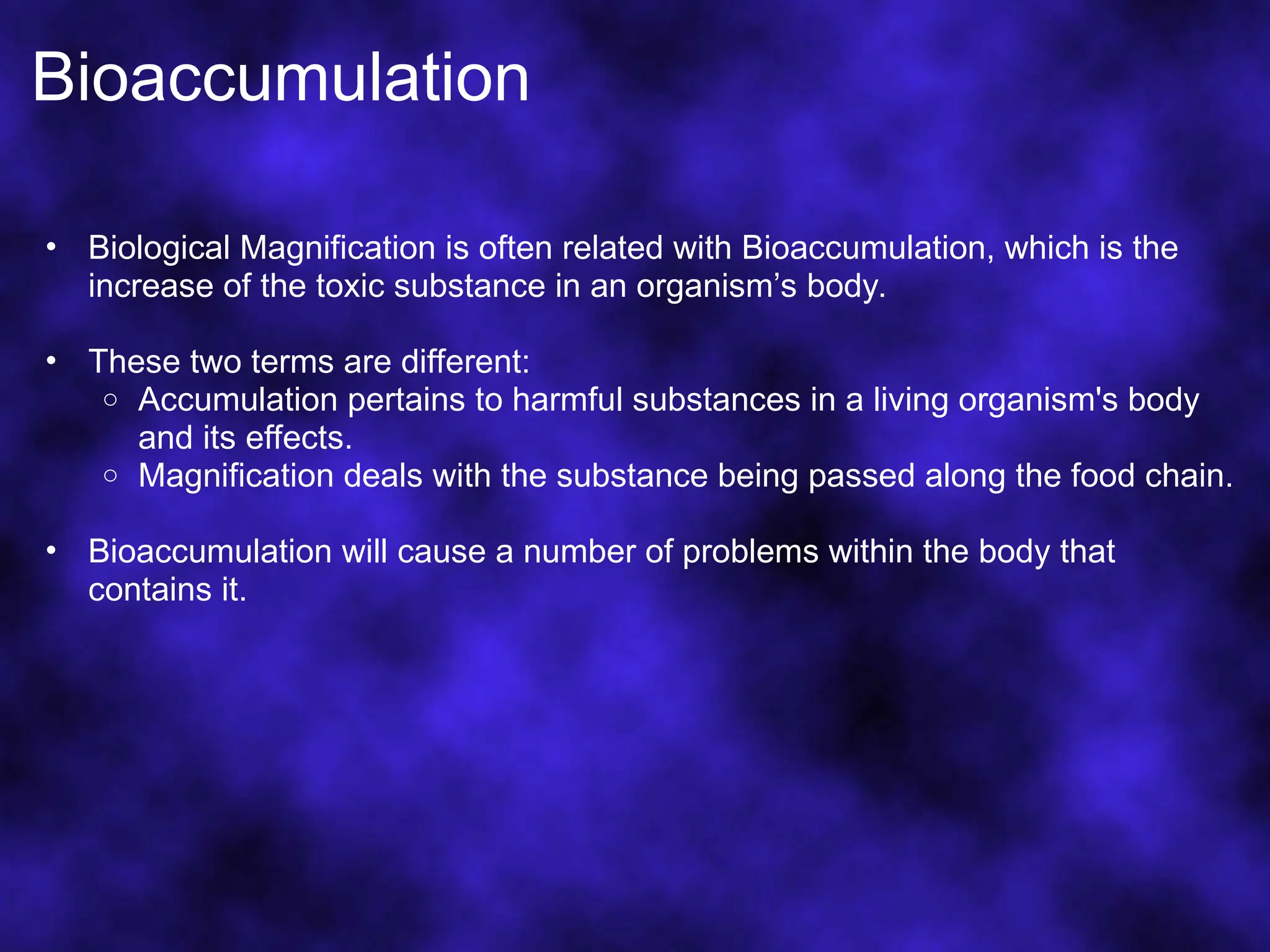 BiologicalMagnification. .ppt