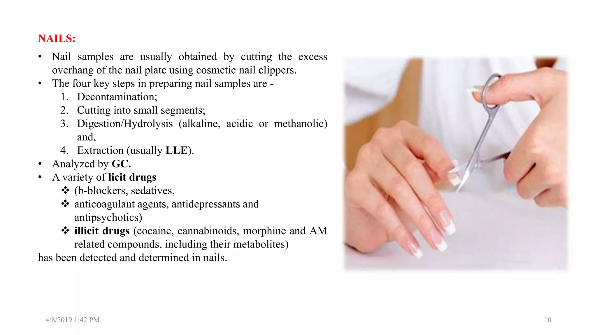 Analysis of drugs in biological matrix | PPTX