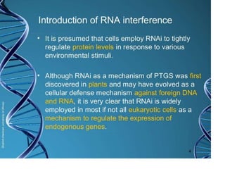 Biological Medicine - gene therapy, rna interference.pptx