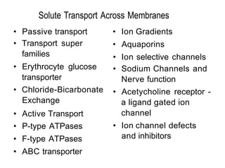 Biological Membranes powerpoint presentaions | PPT