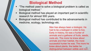Biological method | PPTX