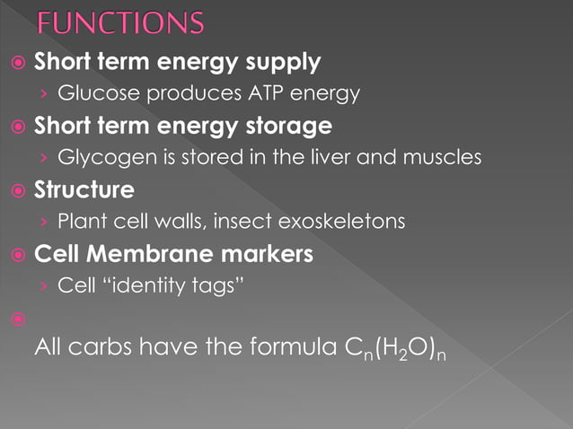 Biological molecules | PPT