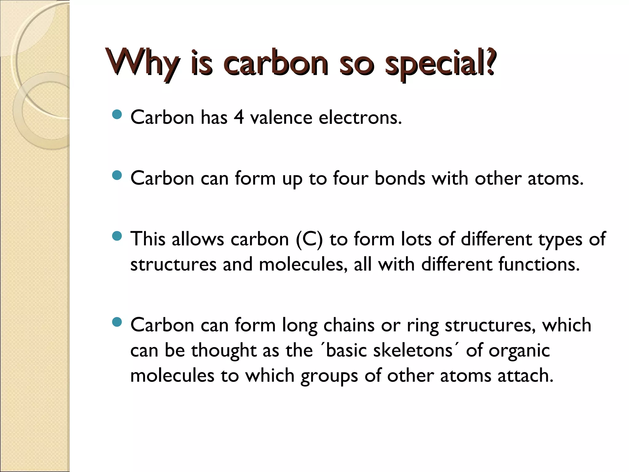 Biological molecules | PPT