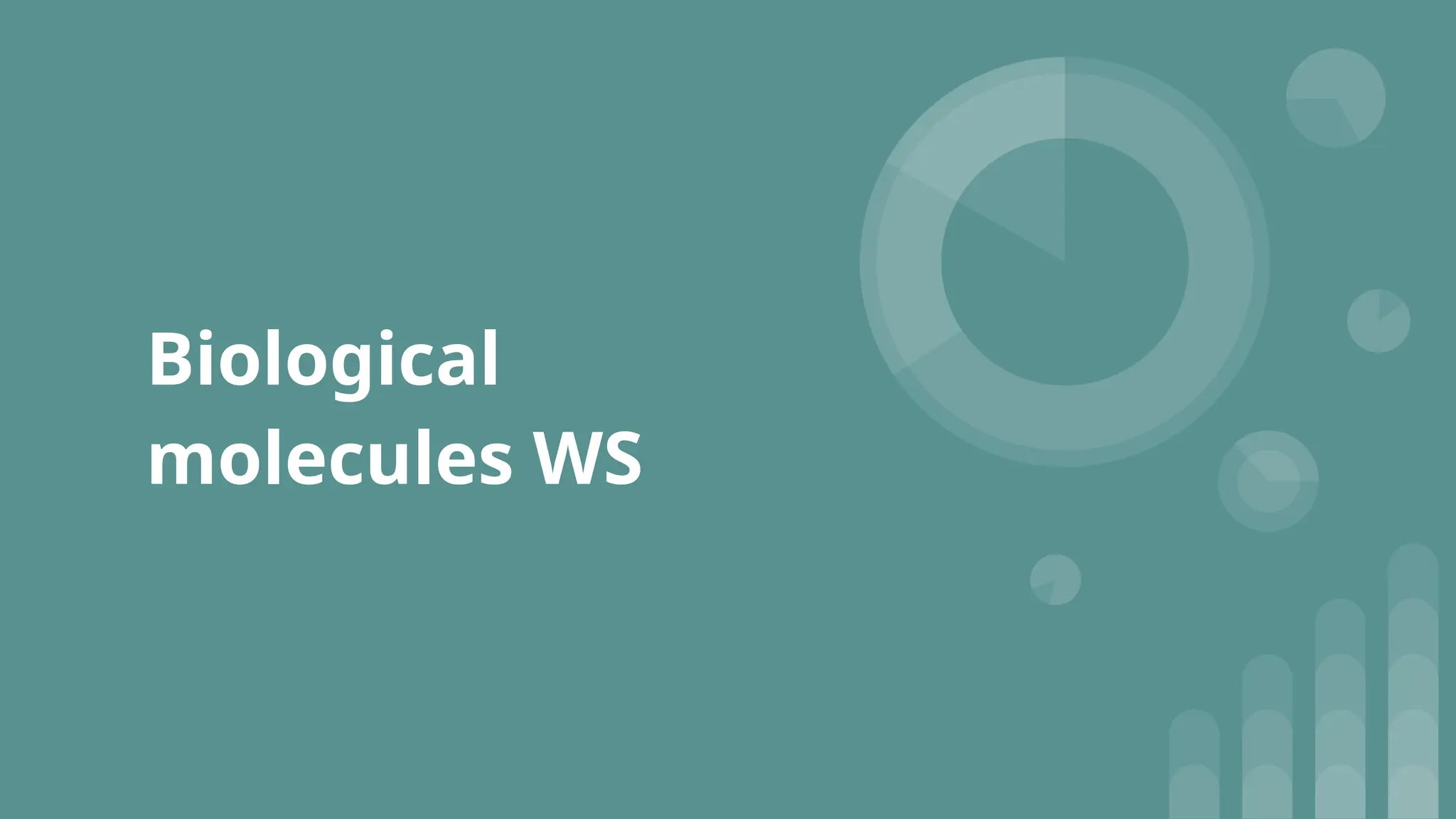 Chapter 4 Biological molecules IGCSE Biology 2026 (Worksheet) | PPTX