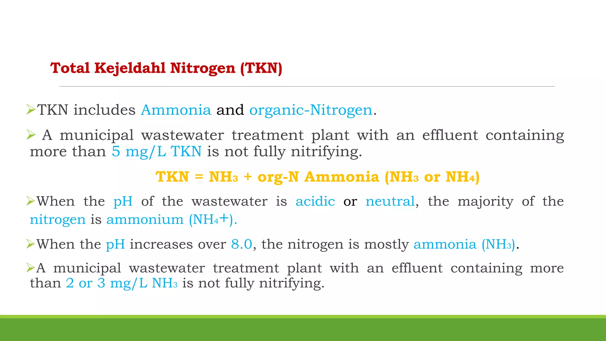 Biological nitrification | PPTX