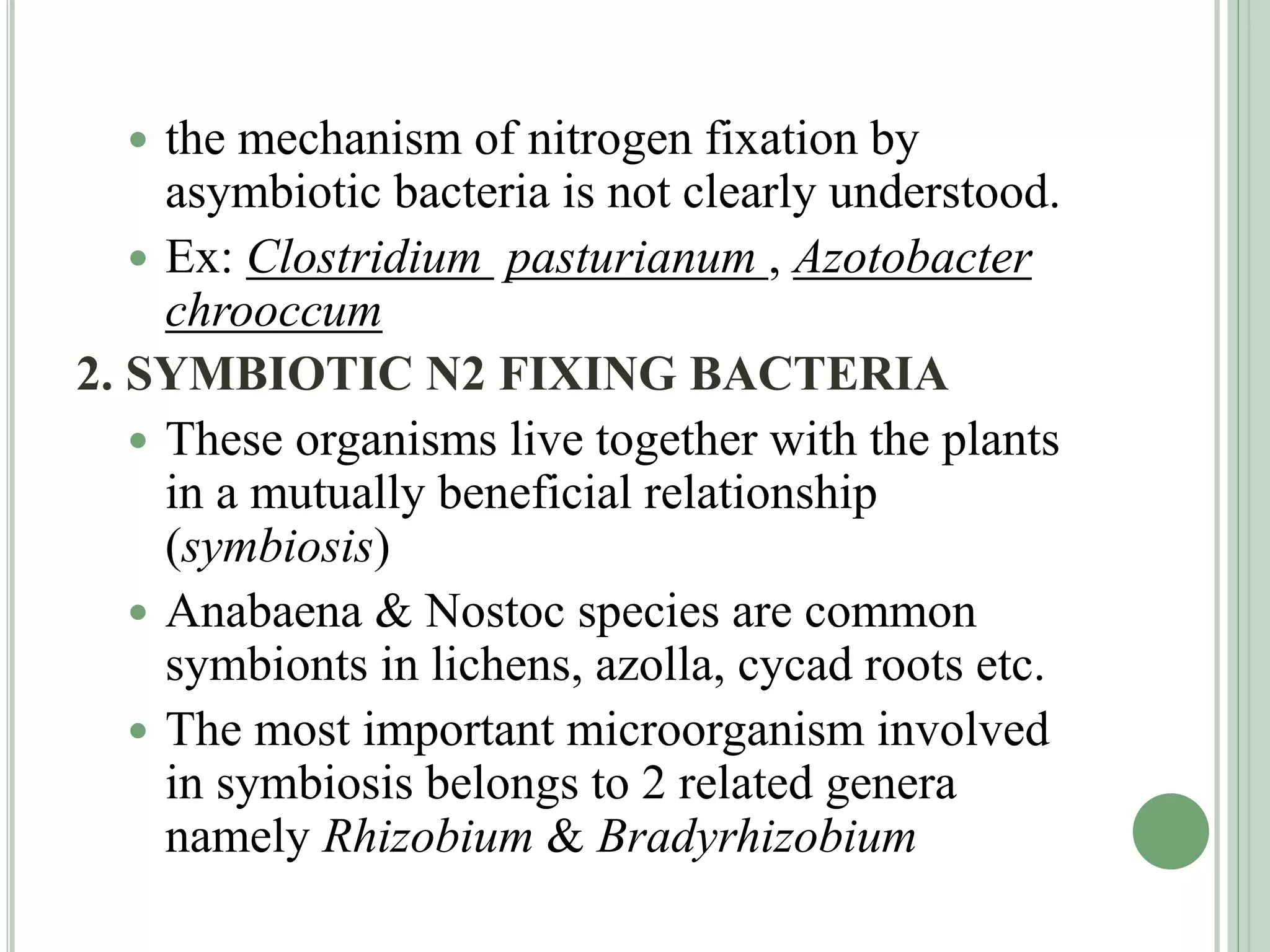 Biological nitrogen fixation | PPTX