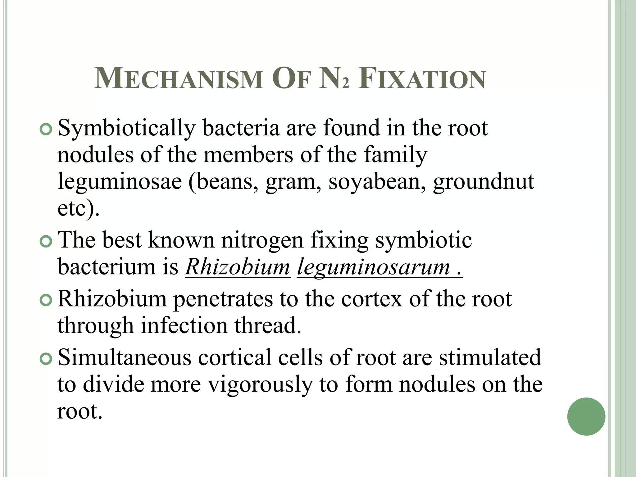 Biological nitrogen fixation | PPTX
