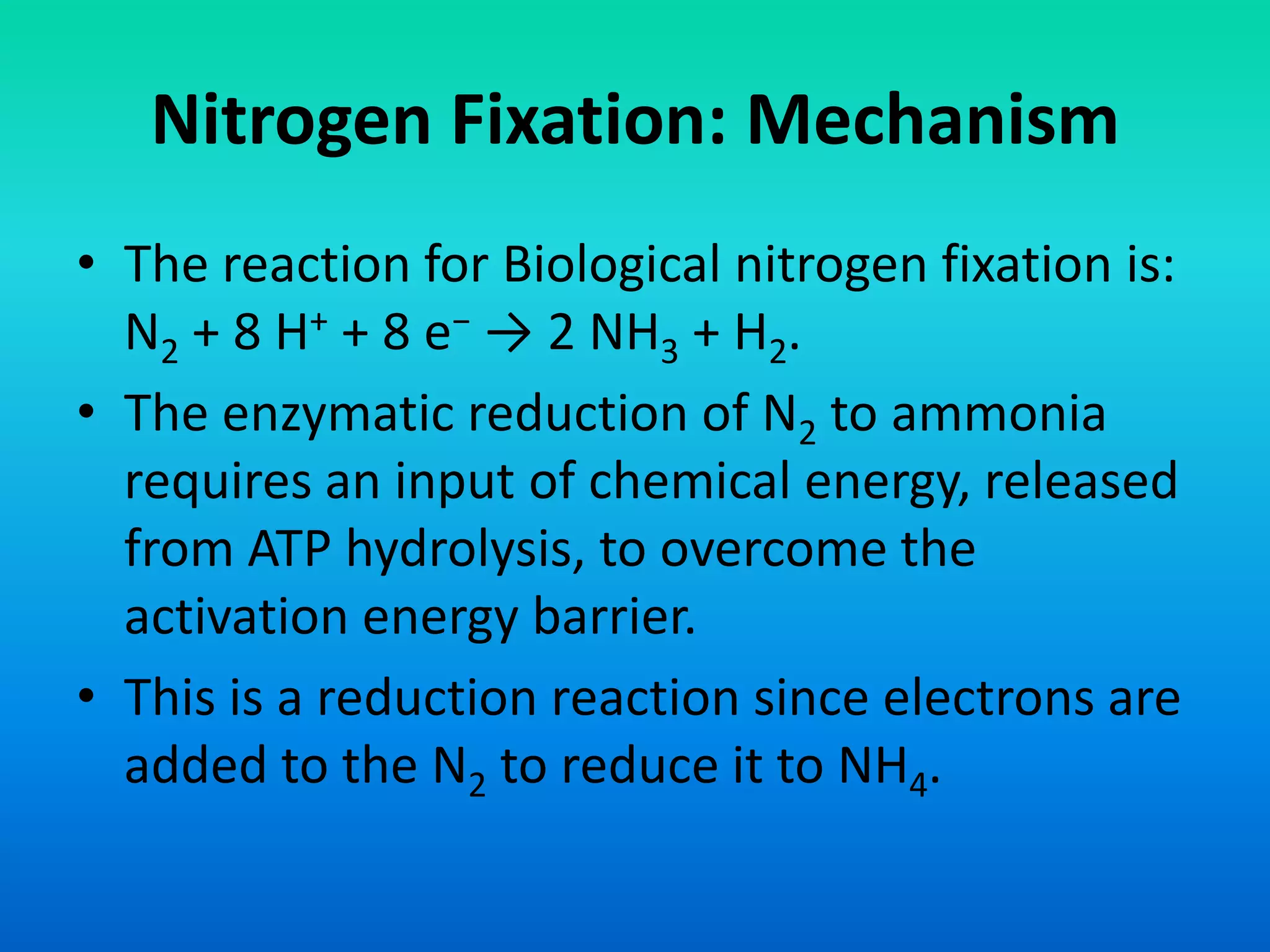 Biological nitrogen fixation | PDF