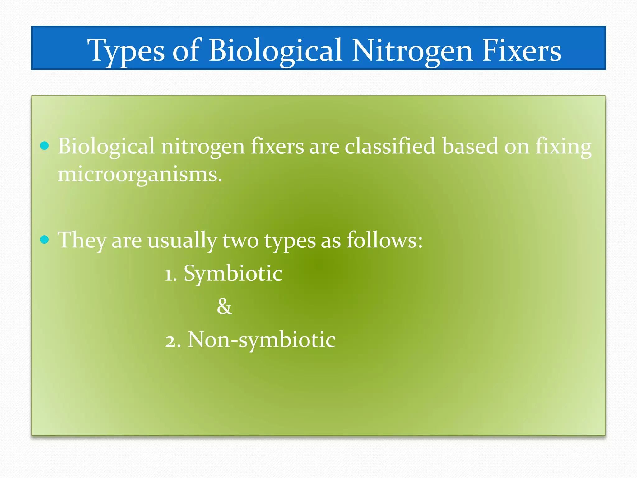 Biological nitrogen fixation by kader mullah | PPTX | Gardening | Home ...